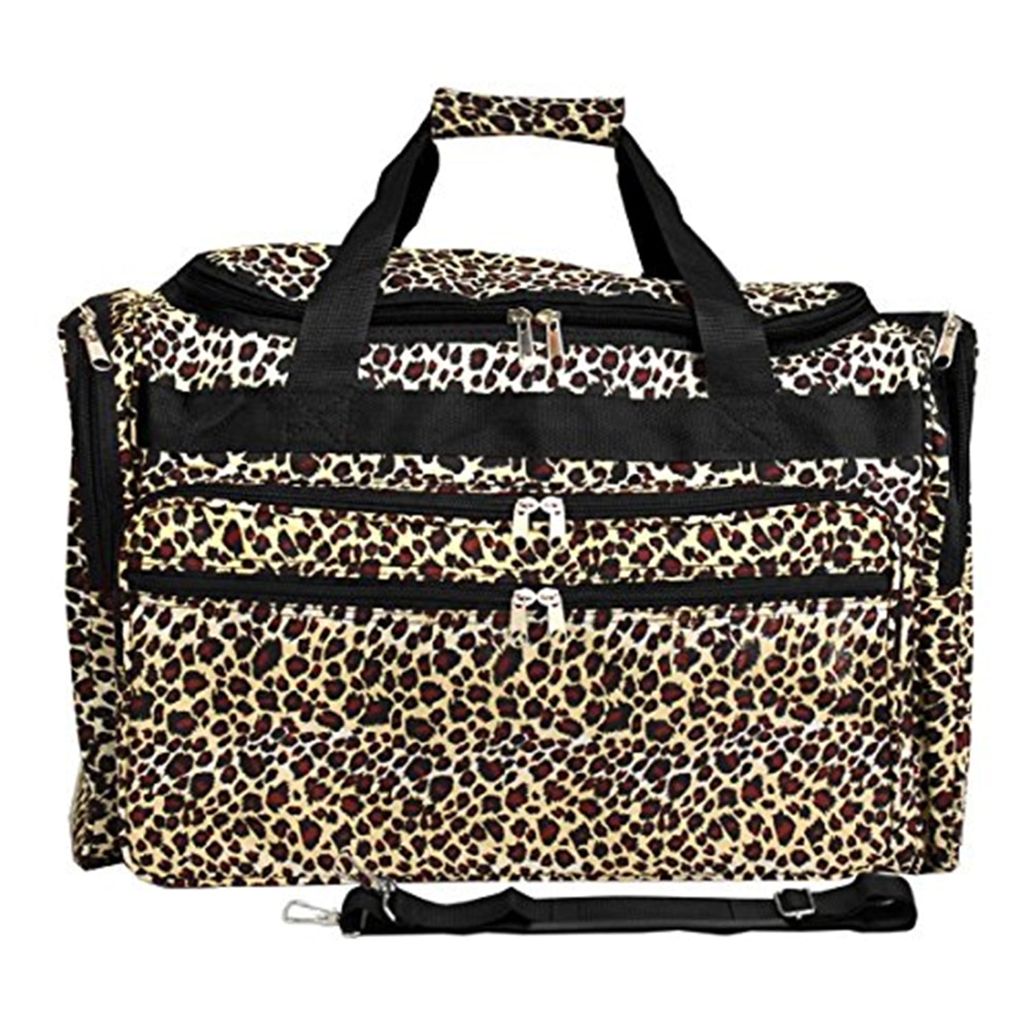 World Traveler 22-inch Travel Duffel Bag - Leopard - Walmart.com