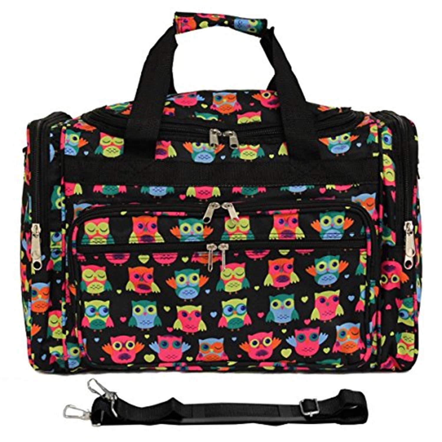 World Traveler 22-inch Travel Duffel Bag - Owl Black - Walmart.com