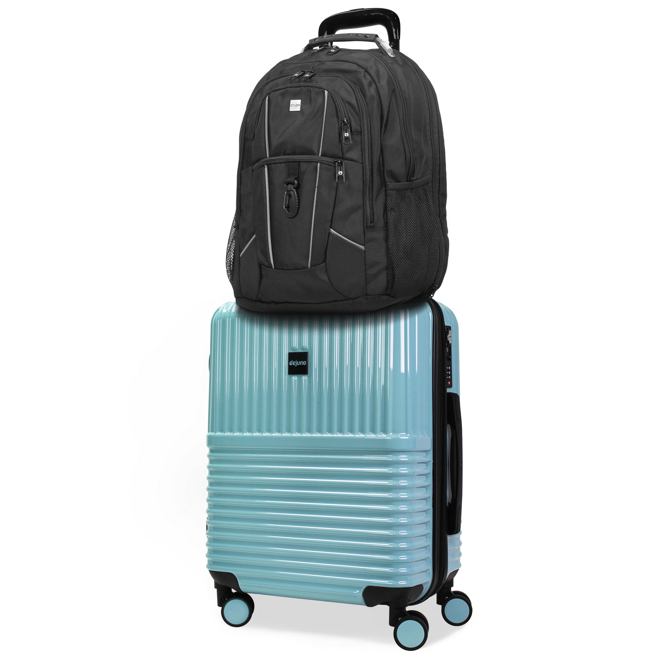 World Traveler Dejuno Ultimate Travel Combo Spinner Carry-On & Laptop ...