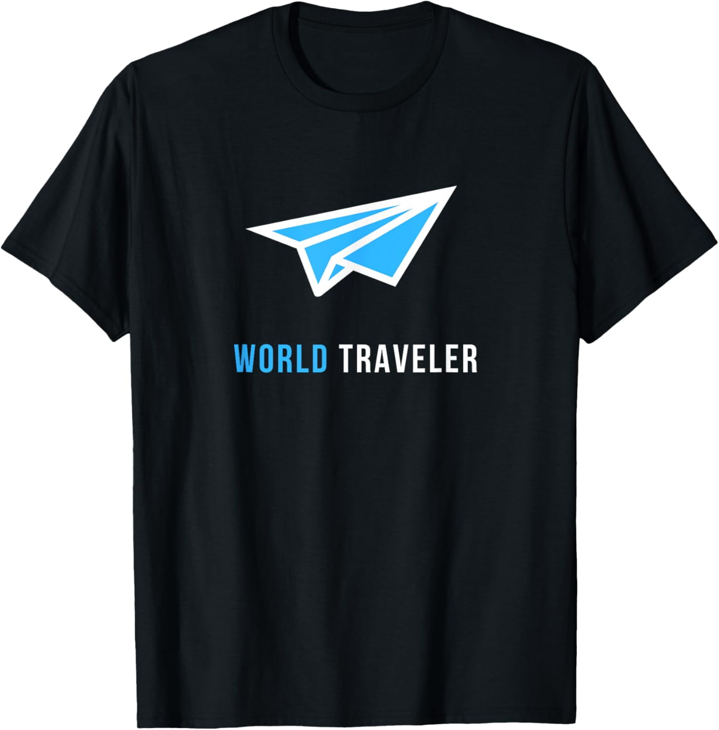 World Traveler Origami Paper Airplane Shirt T-Shirt - Walmart.com