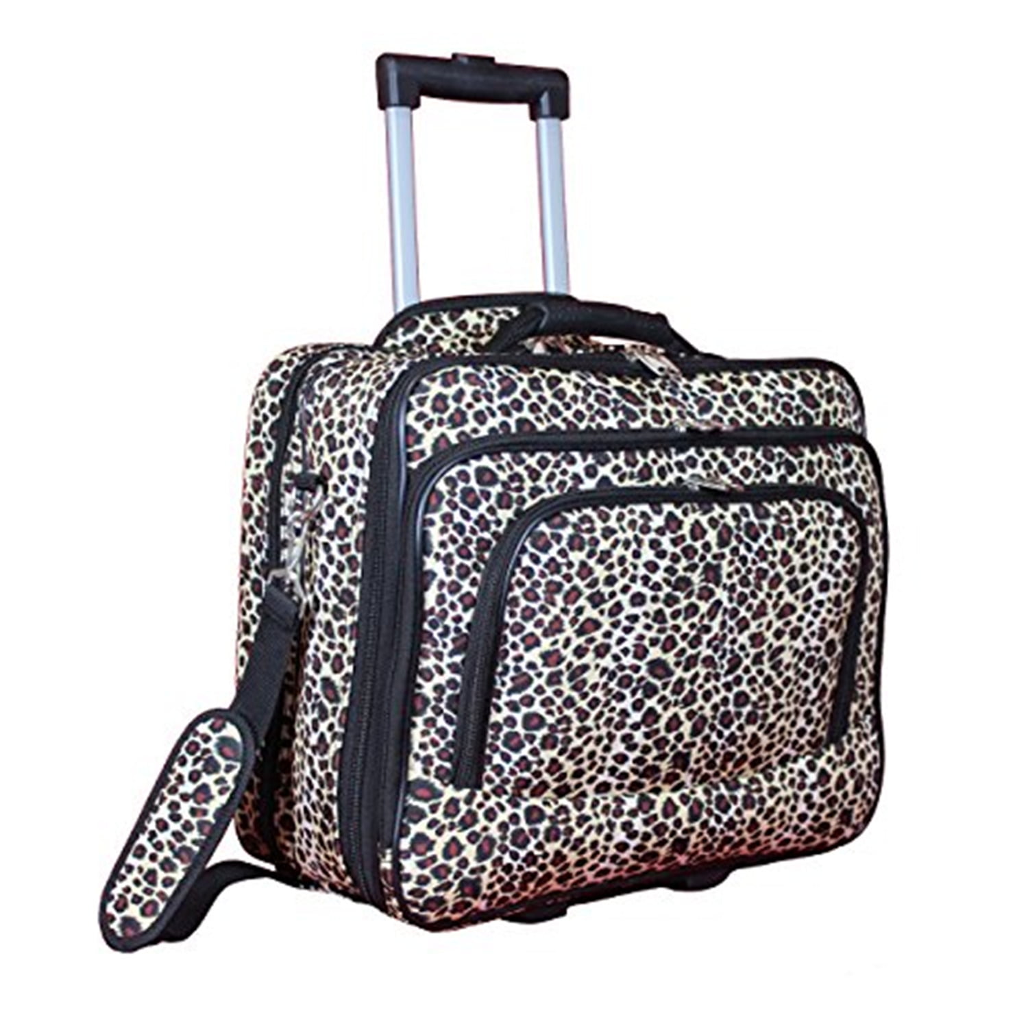 World Traveler Stylish Business Roller Bag - 17-inch Laptop Briefcase ...