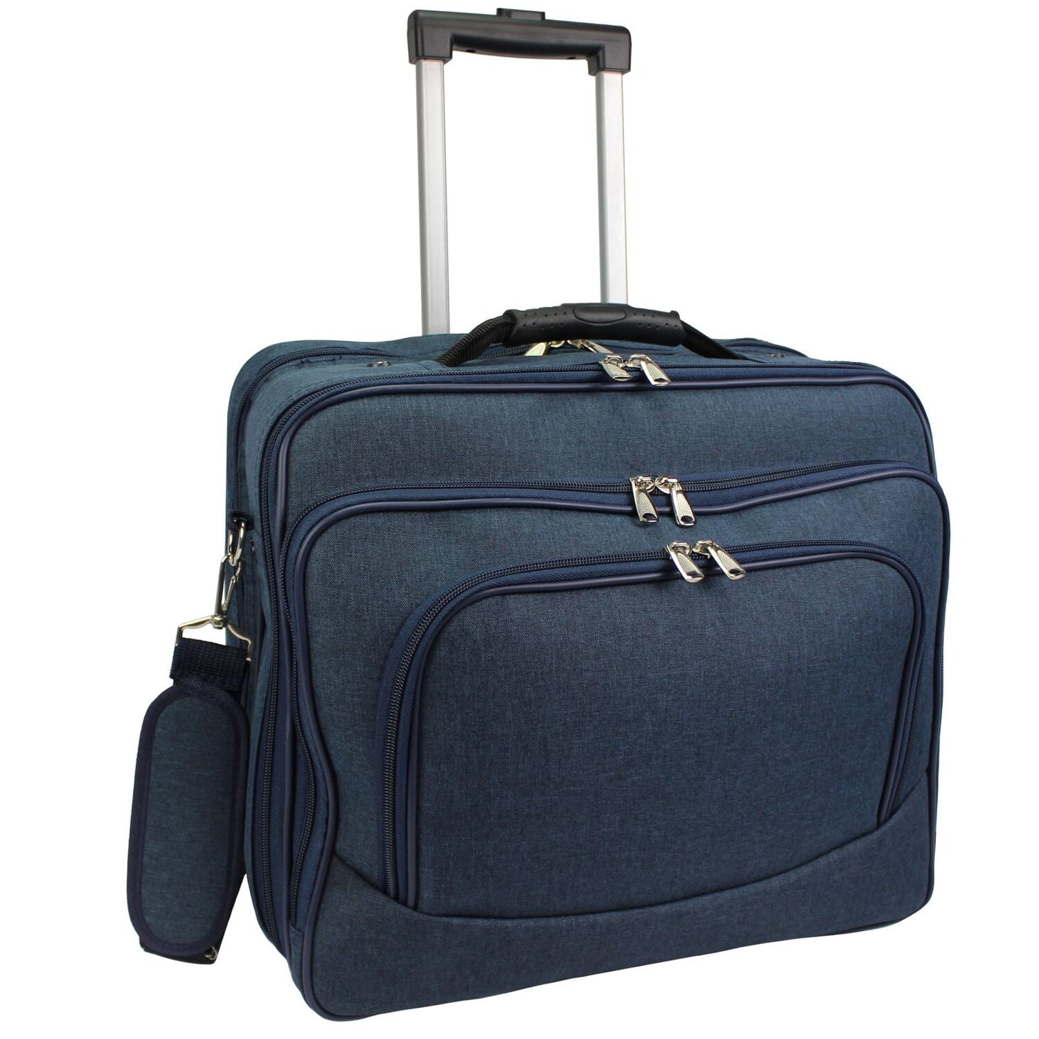 World Traveler Rolling 17-inch Laptop Case - Navy: Laptops - Walmart.com