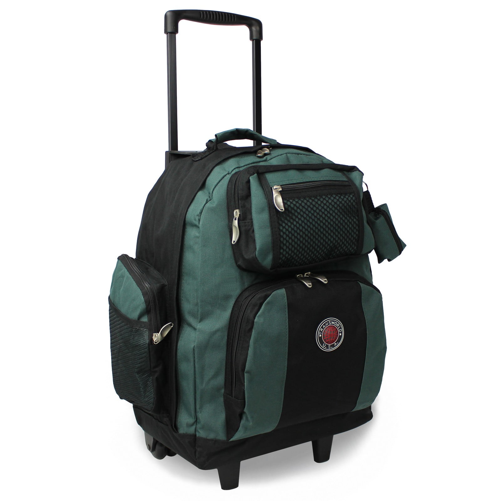 World Traveler Transworld 22-Inch Carry-On Rolling Backpack Airline ...