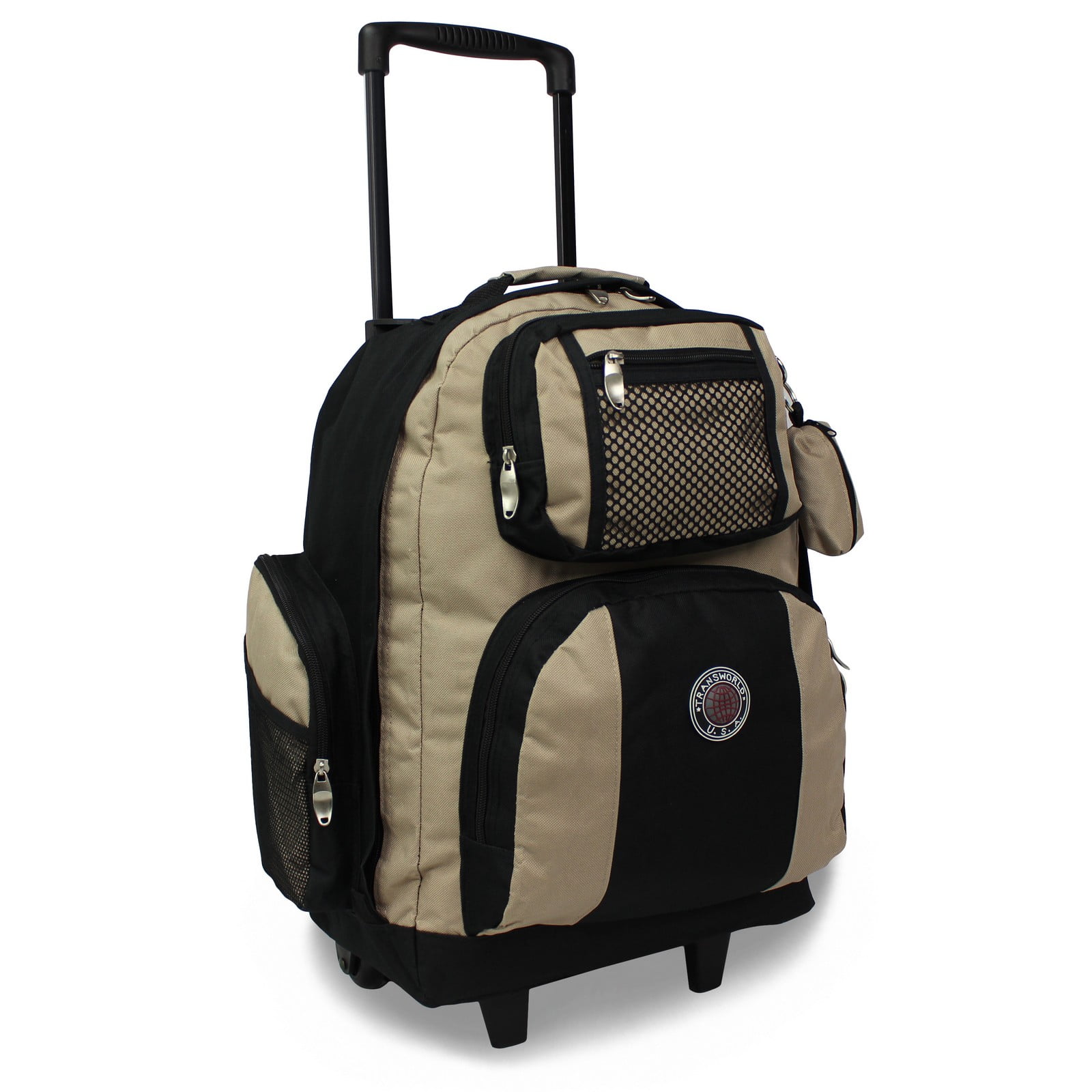 World Traveler Transworld 22-Inch Carry-On Rolling Backpack Airline ...