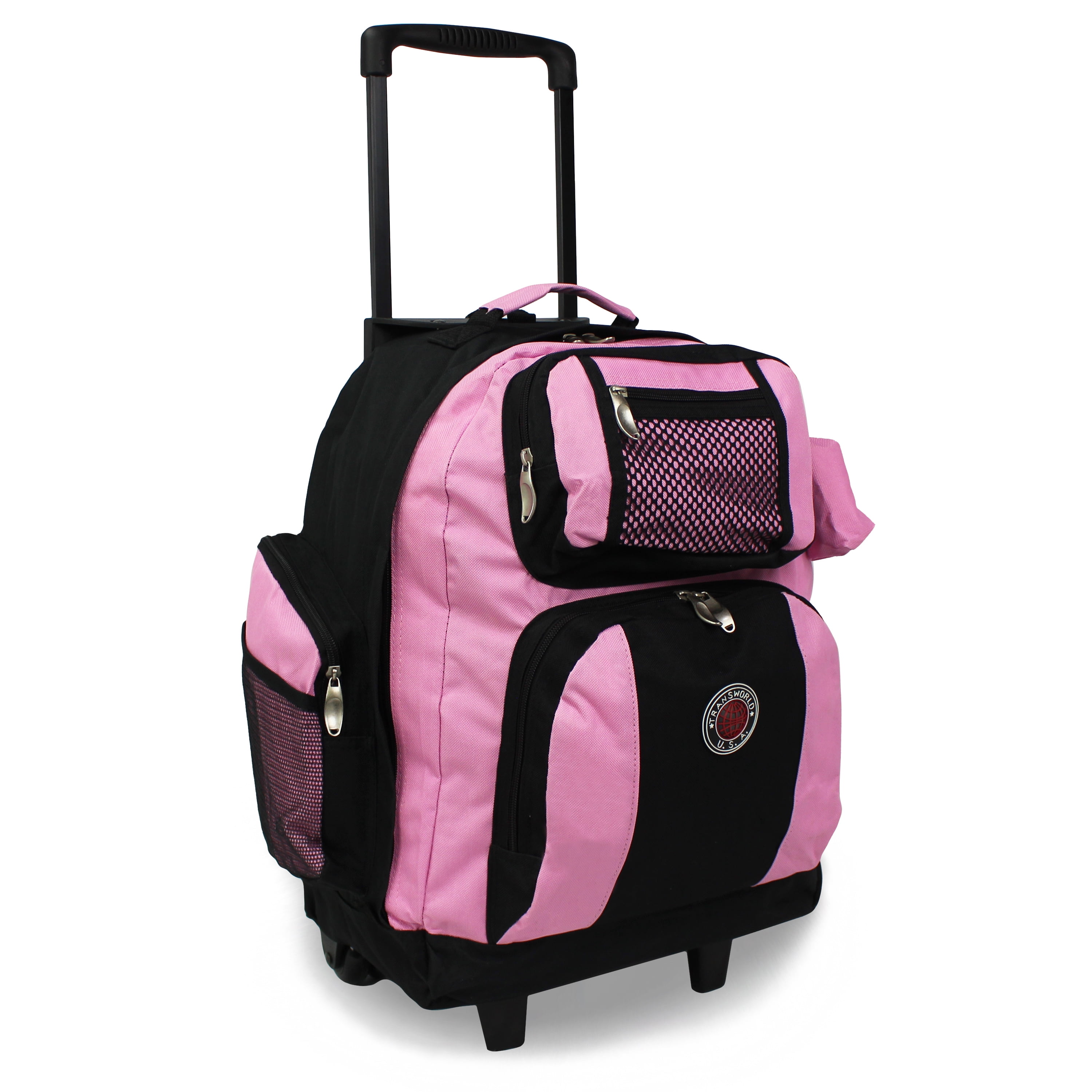 World Traveler Transworld 22-Inch Carry-On Rolling Backpack Airline ...