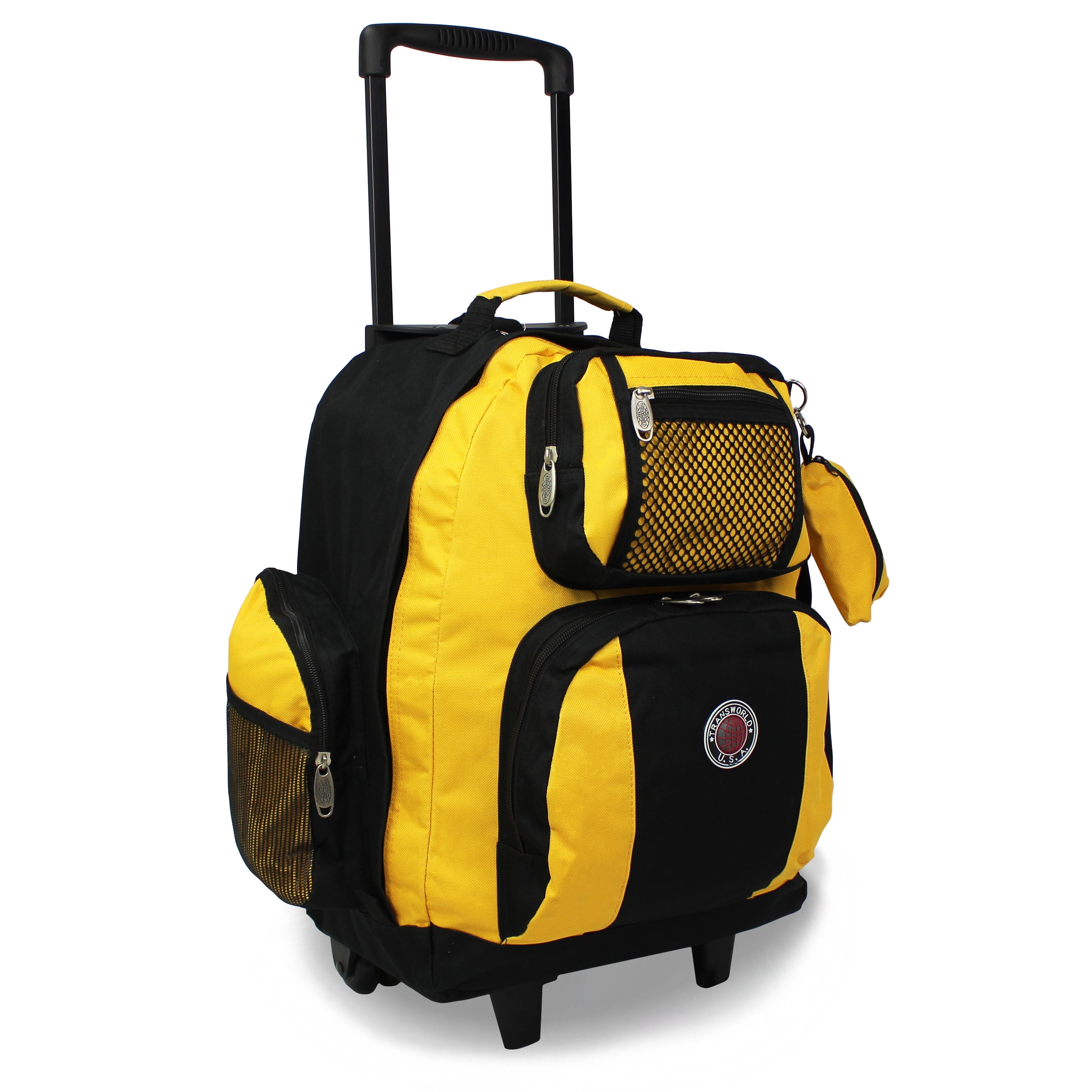 World Traveler Transworld 22-Inch Carry-On Rolling Backpack Airline ...