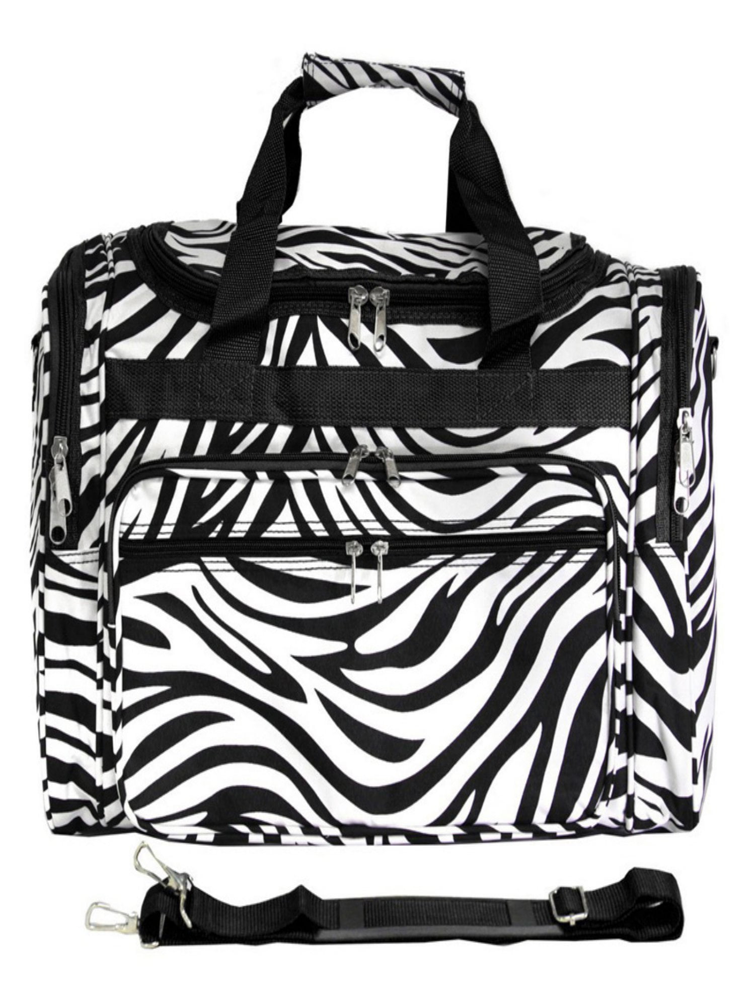 World Traveler Zebra 19 in. Shoulder Duffel Bag - Walmart.com