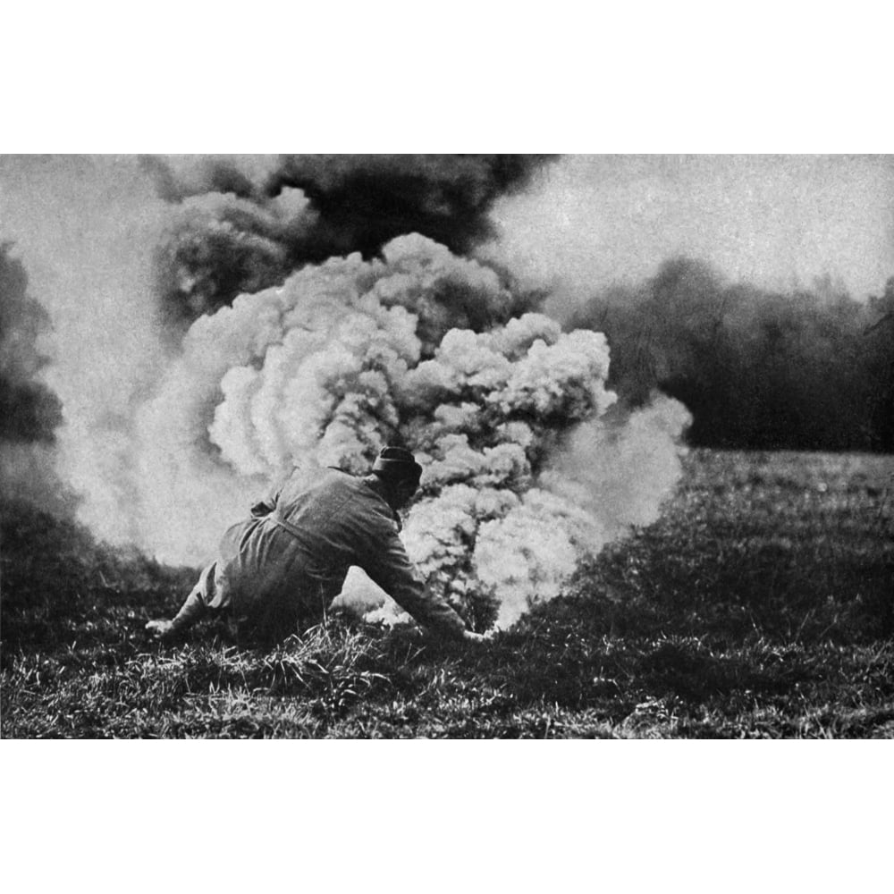 World War 1 Battle Of The Argonne Forest. An American Officer Setting ...