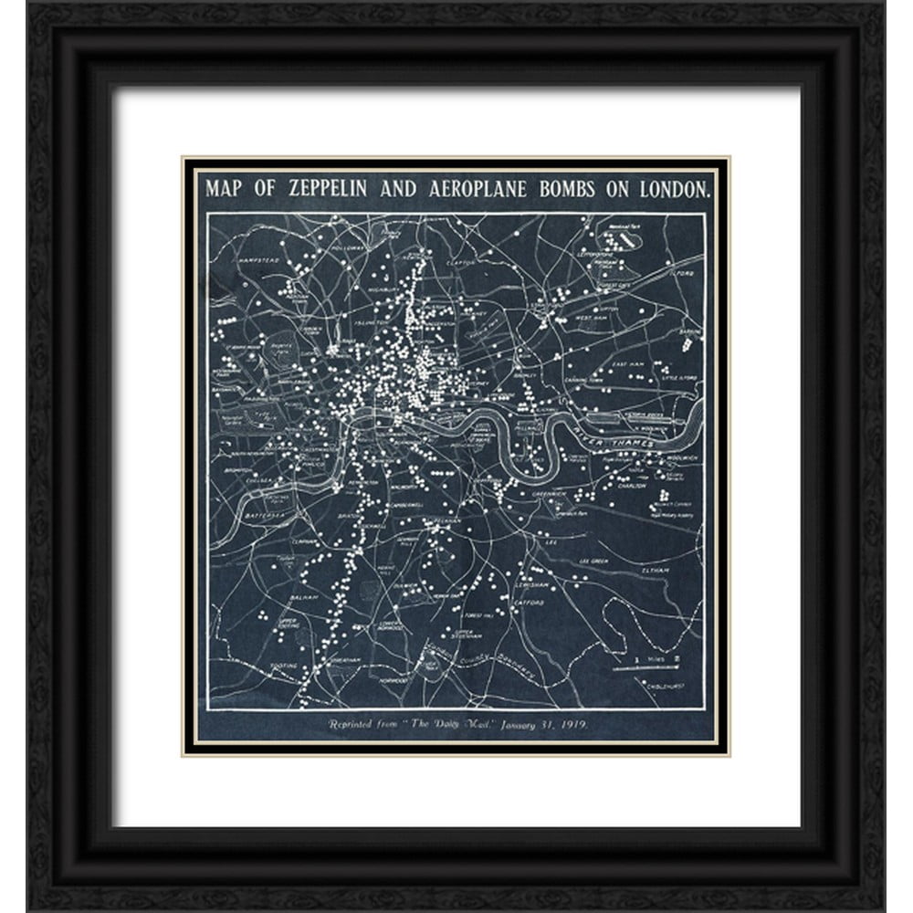 World War 1 Photograph 12x13 Black Ornate Wood Framed with Double ...