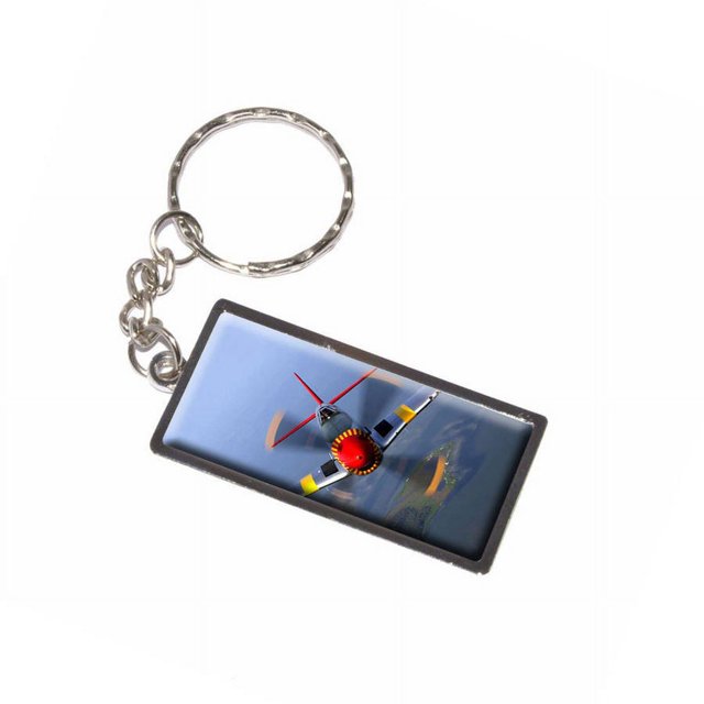 World War 2 Ii Fighter Plane Aircraft Keychain Key Chain Ring - Walmart.com
