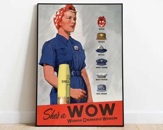 World War 2 Propaganda Poster, Poster Vintage, Print Wall Art NO FRAMED ...