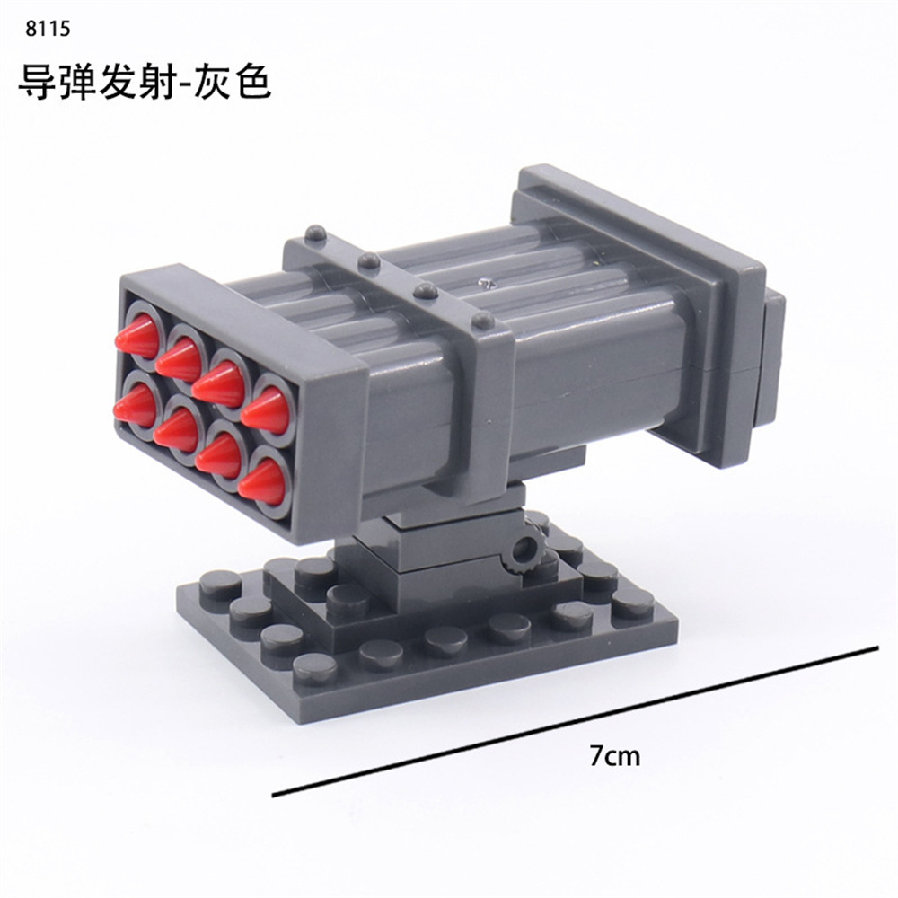 World War 2 WW2 Military Cannon Weapons Antiaircraft Gun MOC Building ...
