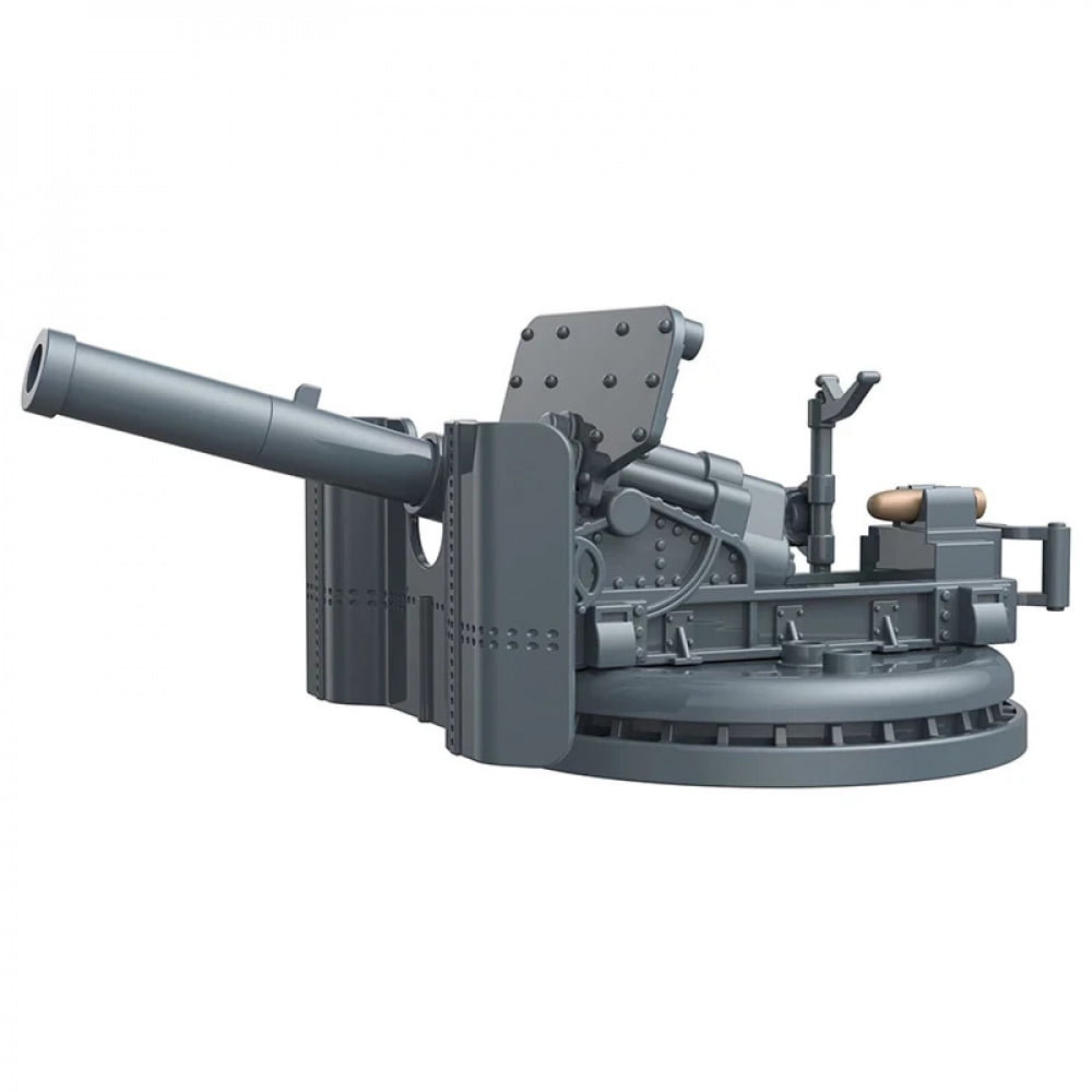 World War 2 WW2 Military Cannon Weapons Antiaircraft Gun MOC Building ...