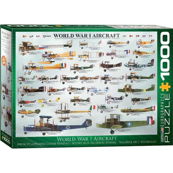 World War I Aircraft 1000-Piece Puzzle - Walmart.com