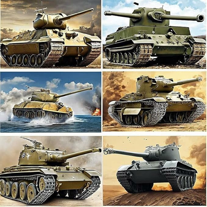 World War II Aircraft Tank 1000 Pieces of Jigsaw Puzzle Adult Children ...