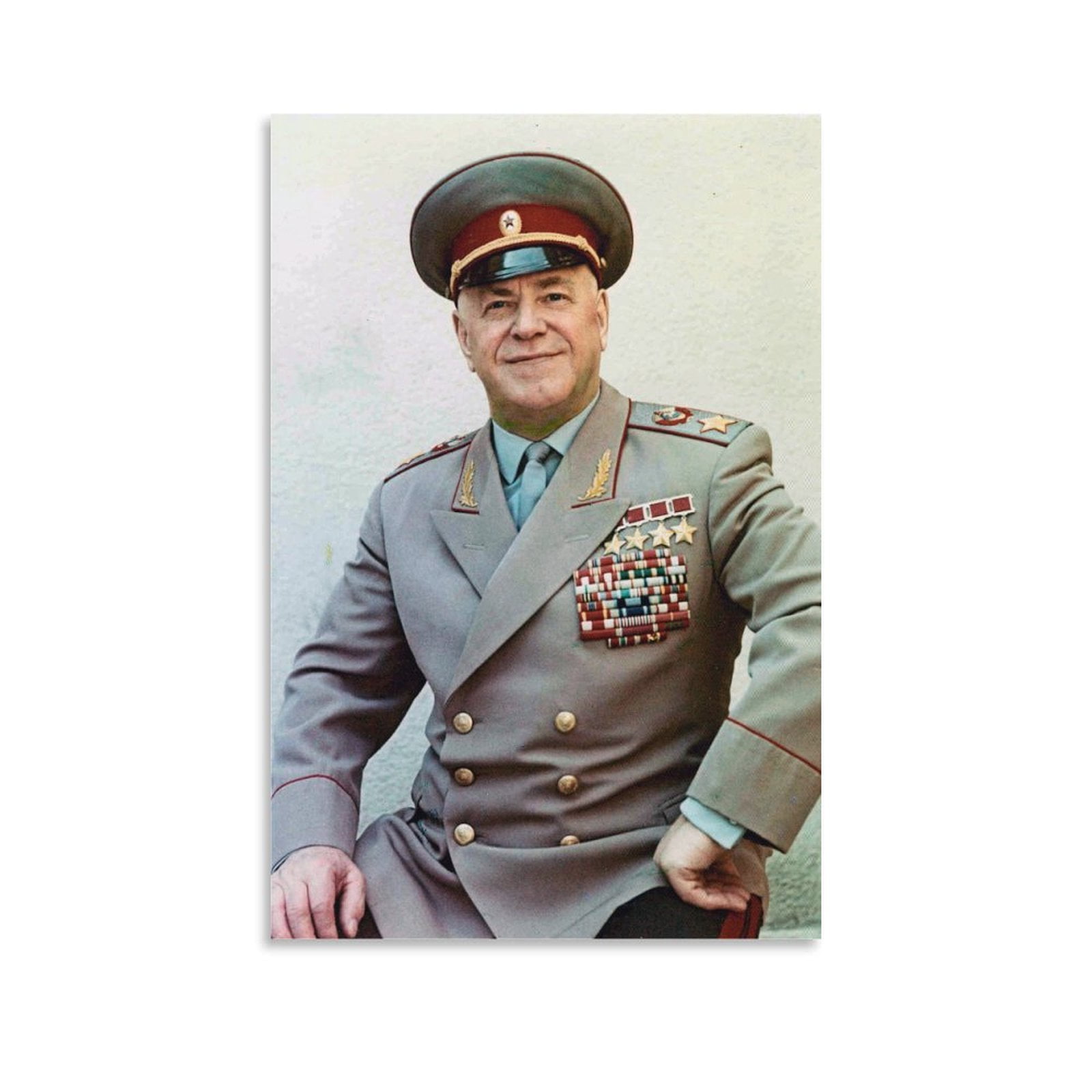 World War II General Of The Soviet Union Georgy Zhukov Posters Print ...
