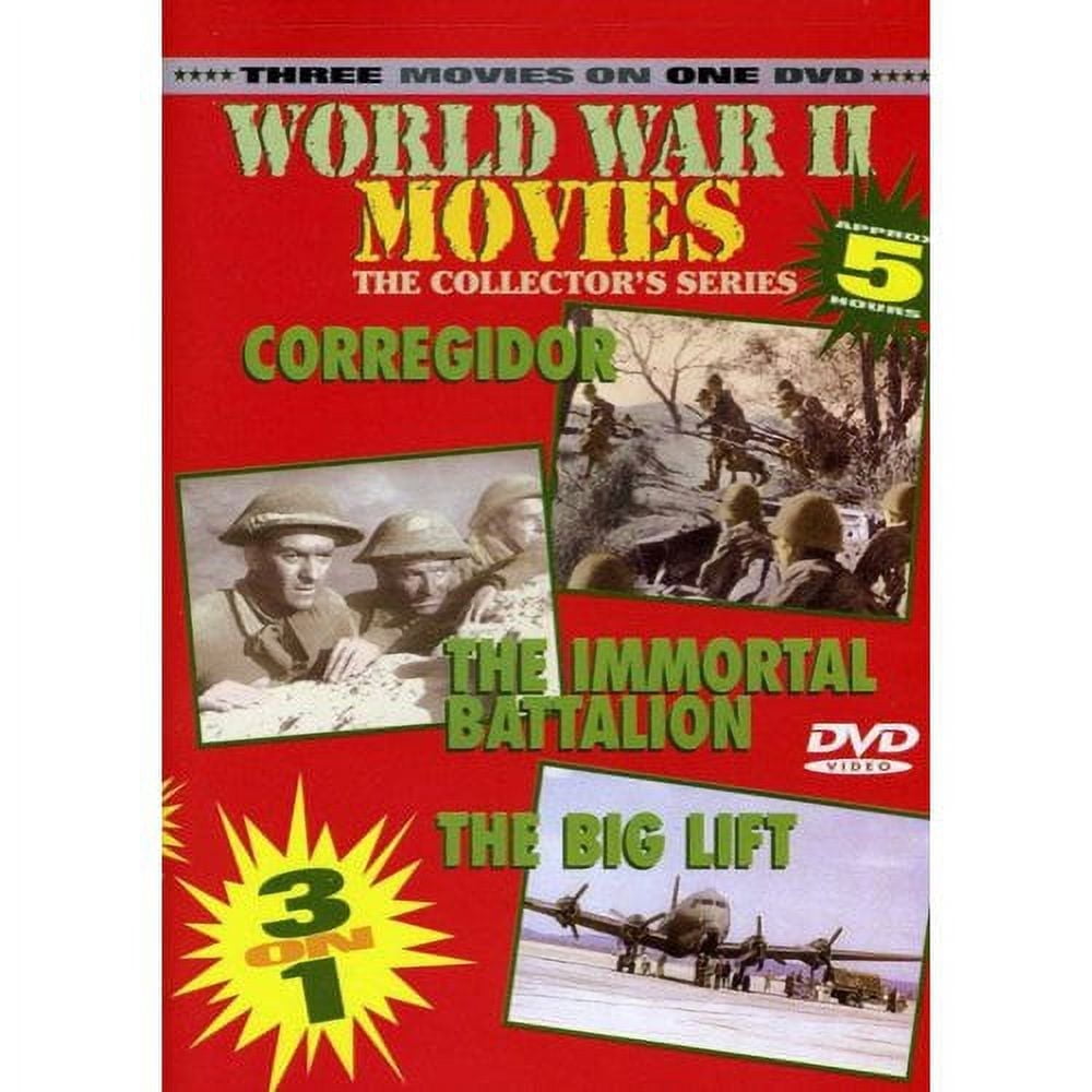 Pre-Owned World War II Movies: Corregidor / The Immortal Battalion ...