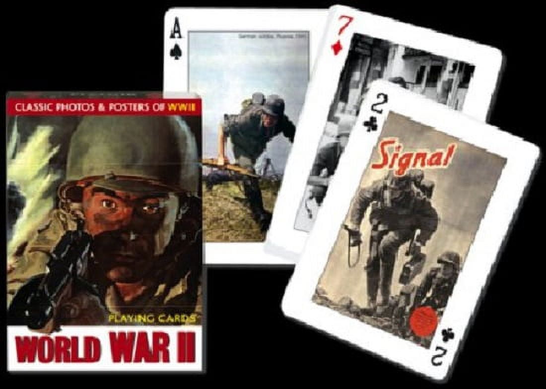 World War II Playing Cards Deck by Piatnik Austria - Walmart.com