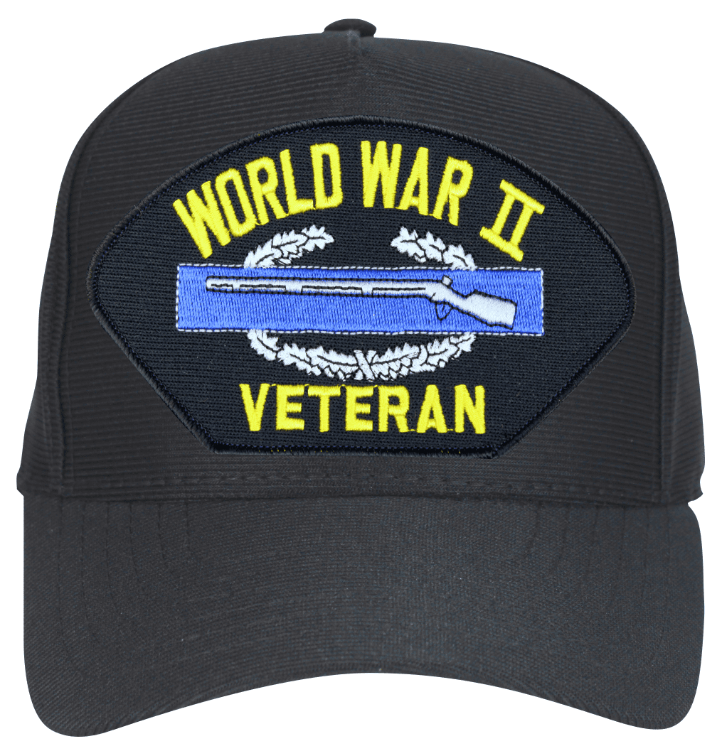 World War II Veteran with CIB Ball Cap - Walmart.com