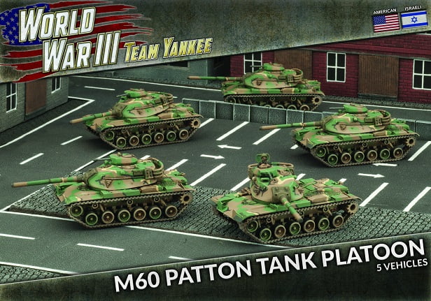 World War III Team Yankee: American M60 Patton Tank Platoon - Walmart.com