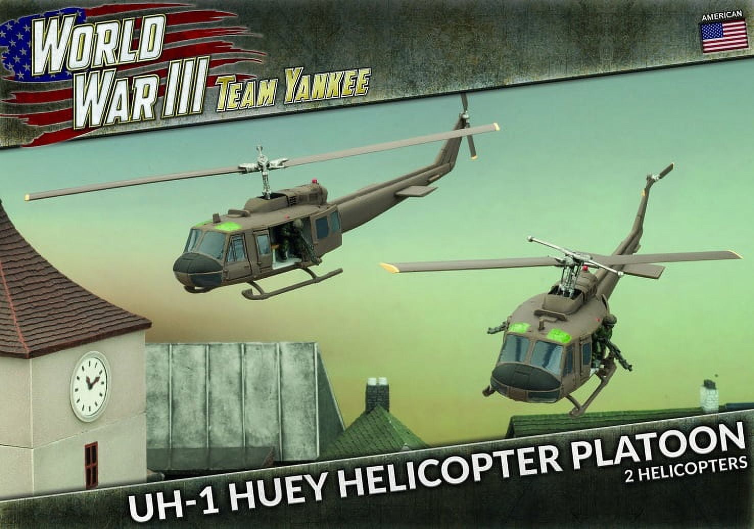 World War III Team Yankee: American UH-1 Huey Helicopter Platoon ...