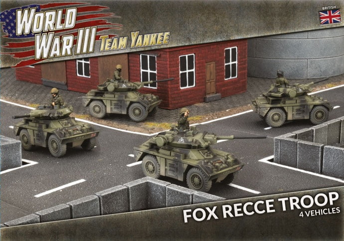 World War III Team Yankee: British Fox Recce Troop TBBX13 - Walmart.com