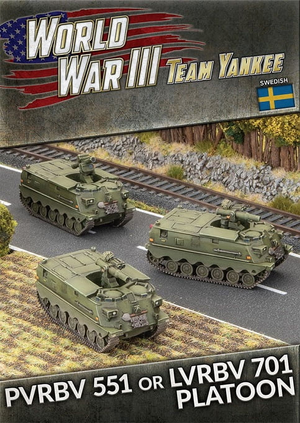 World War III Team Yankee: Swedish Pvrbv 551 / Lvrbv 701 Platoon ...