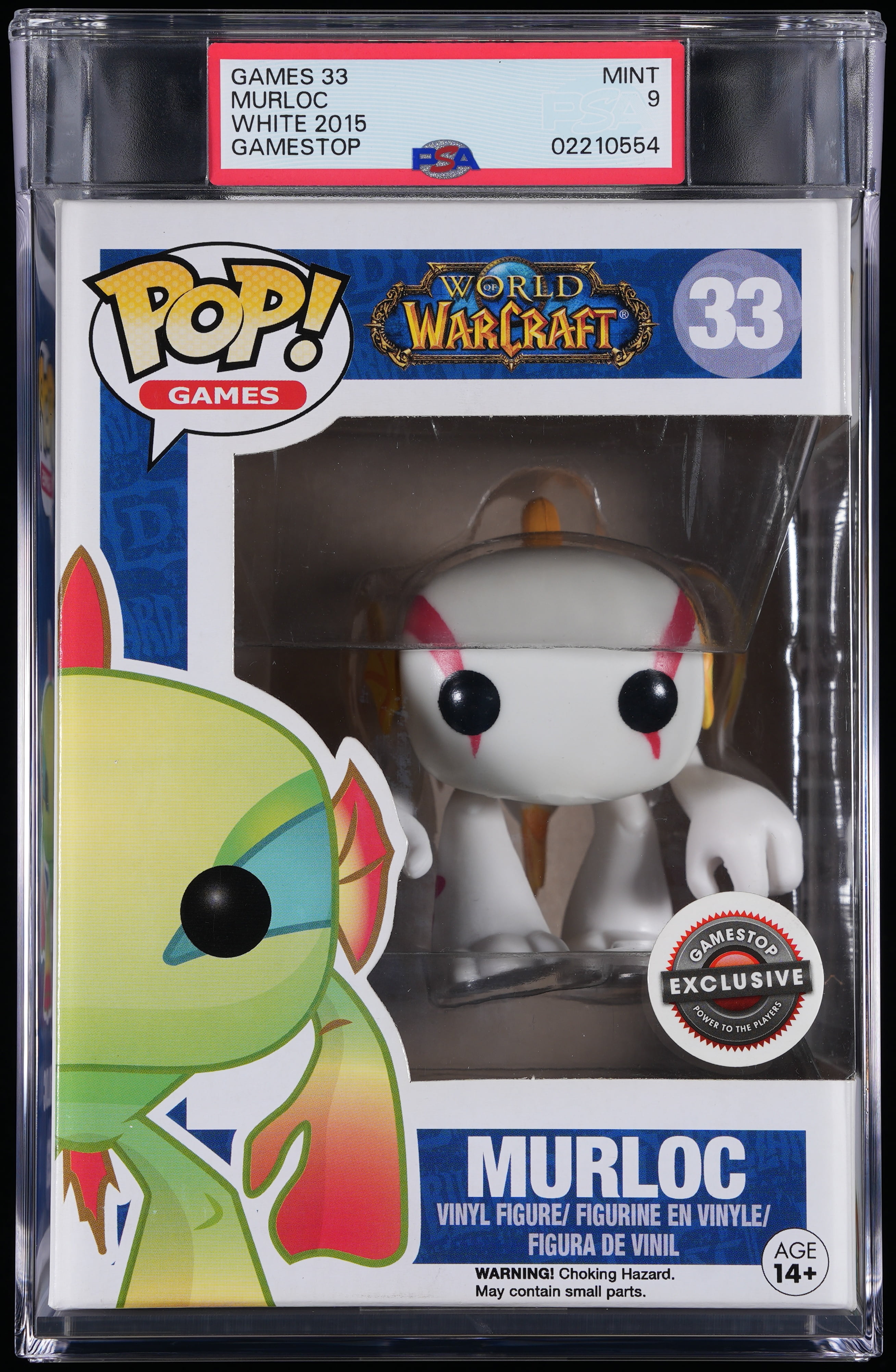 World of Warcraft, PSA Graded 9 MINT, Murloc (White GameStop ...