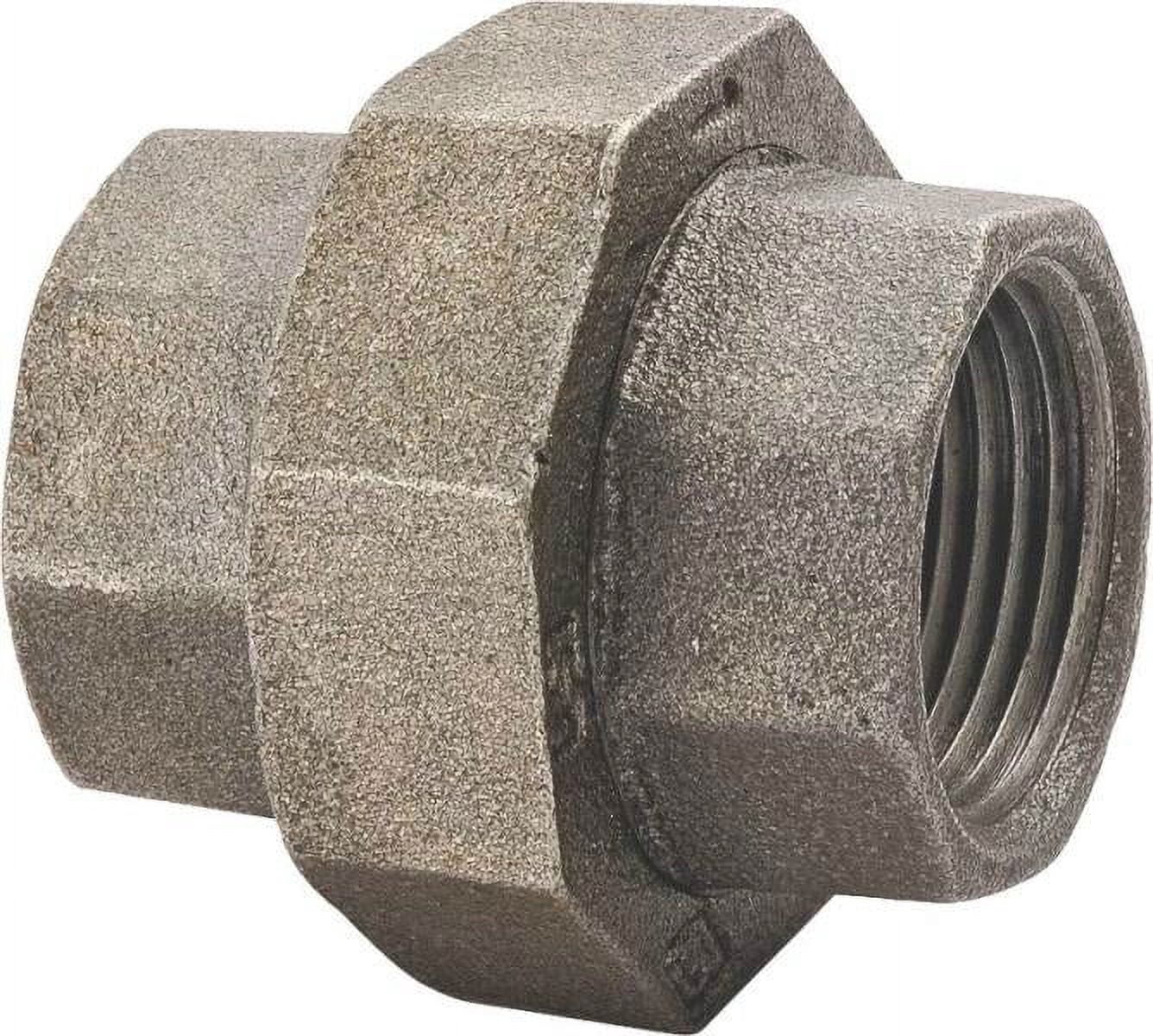 World Wide 34B-1/2B Malleable Black Iron Ground Joint Union, 1/2", Each ...