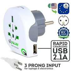 Usb Round Power Plug