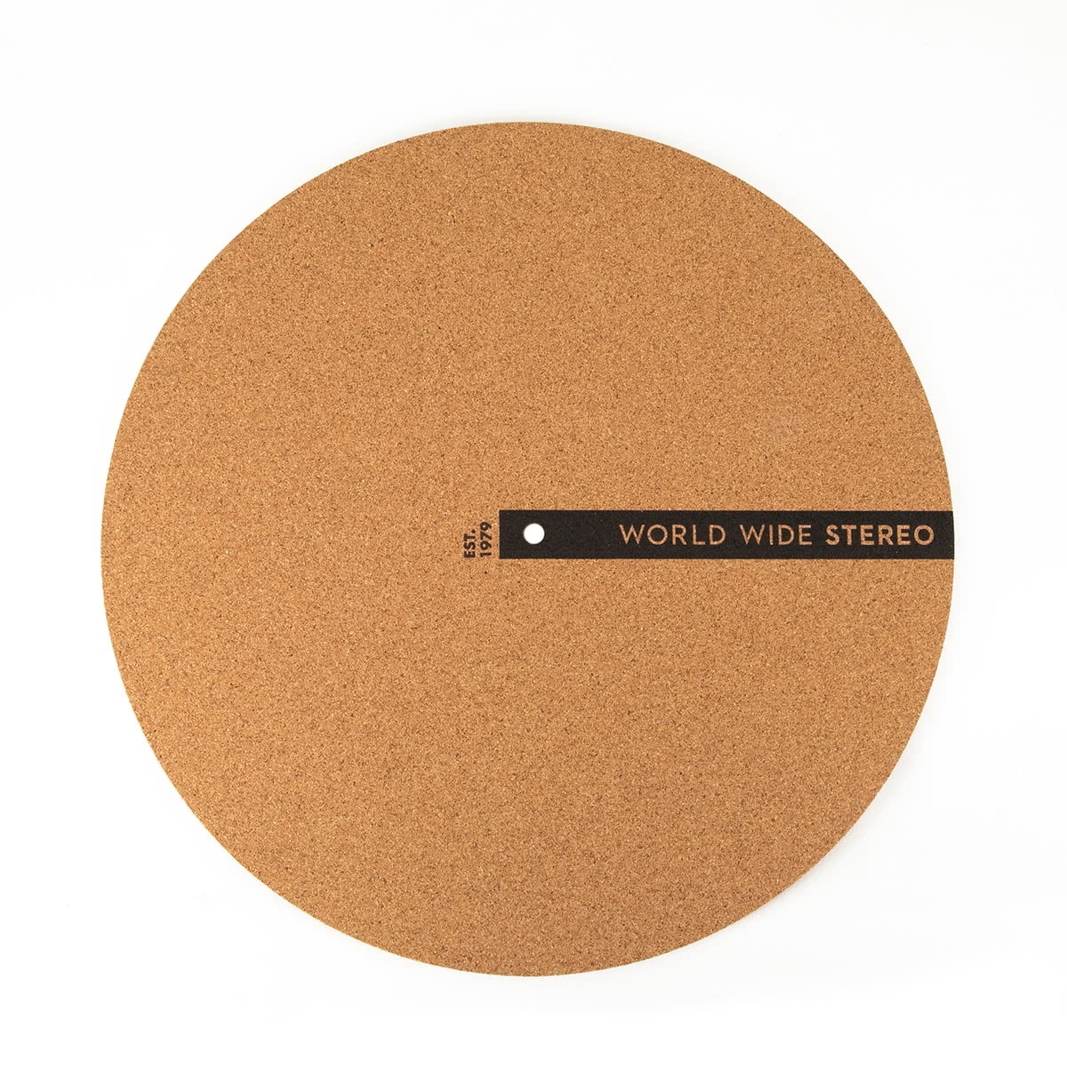 World Wide Stereo 12 Inch Cork Turntable Slipmat for Turntables (Brown ...