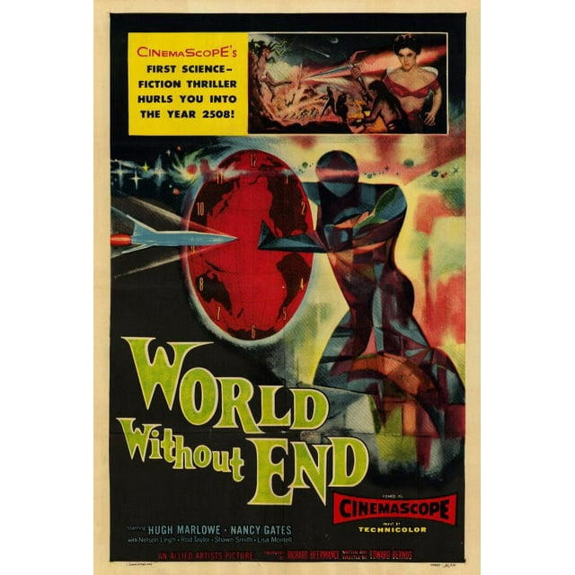 World Without End - movie POSTER (Style A) (27" x 40") (1956) - Walmart.com