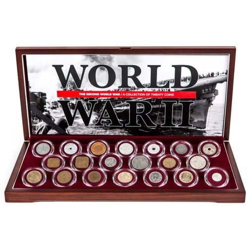 World World II: 20 Coins of the Second World War (Twenty-Coin Boxed Set ...