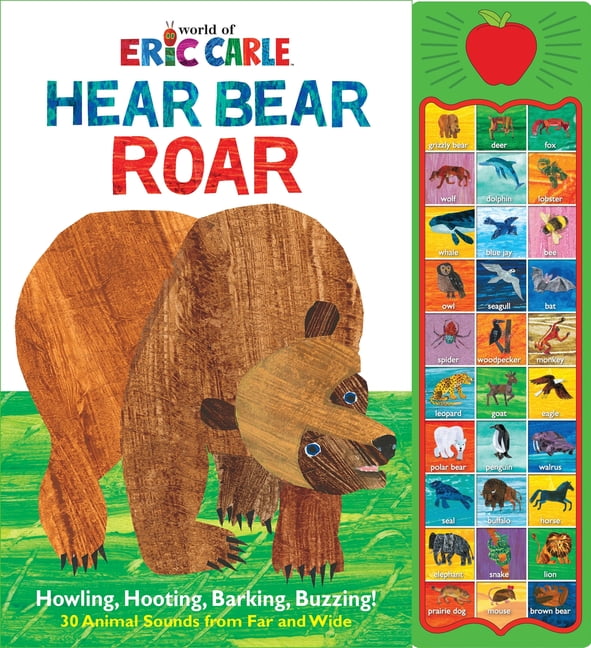 World of Eric Carle: Hear Bear Roar Sound Book (Hardcover) - Walmart.com
