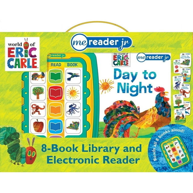 World of Eric Carle: Me Reader Jr 8-Book Library and Electronic Reader ...