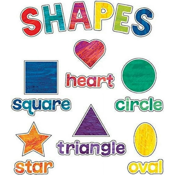 World of Eric Carle™ Shapes Mini Bulletin Board Set - Walmart.com
