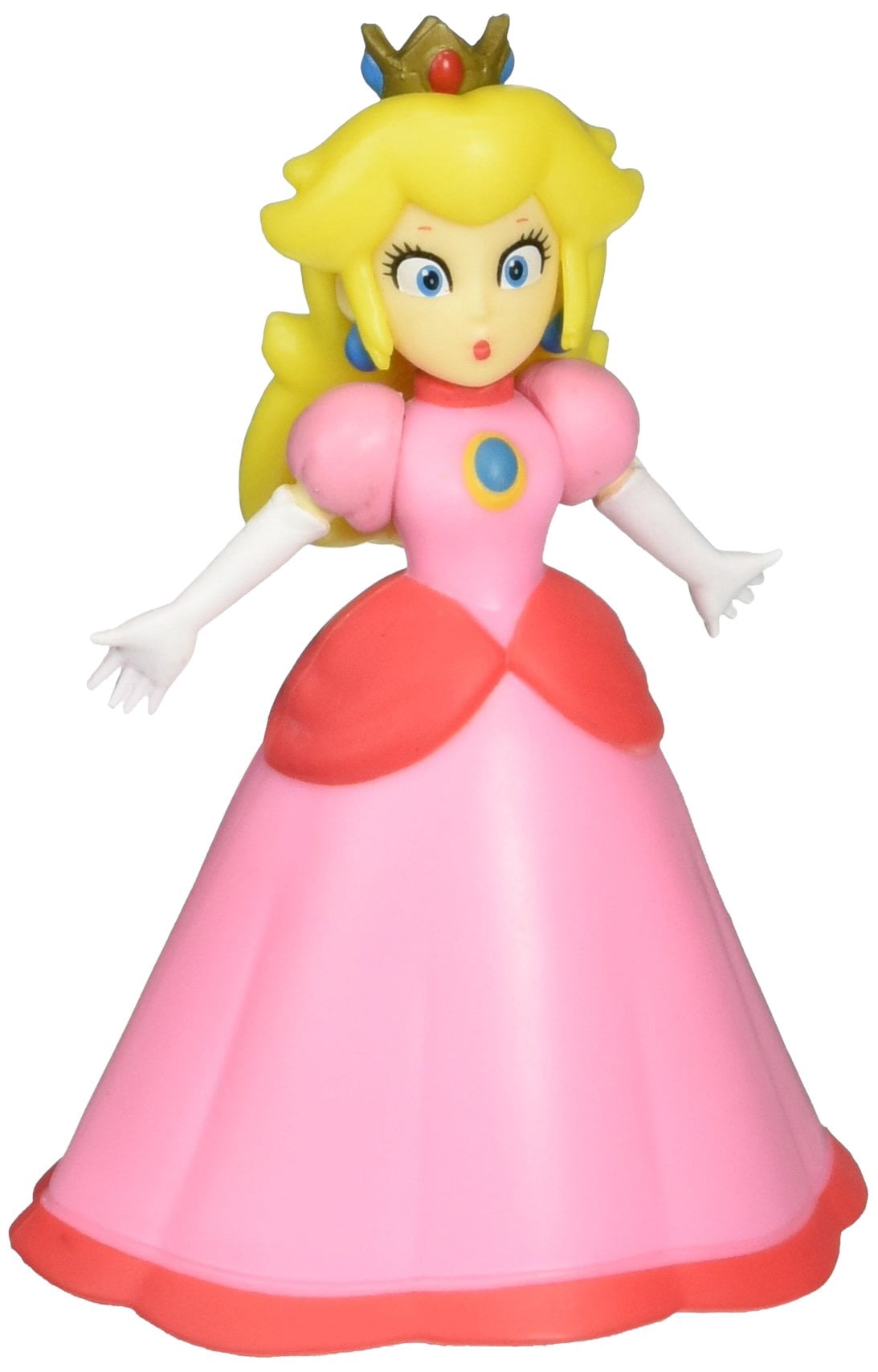 World of Nintendo 86736 2.5 Princess Peach Action Figure KMC2 - Walmart.com