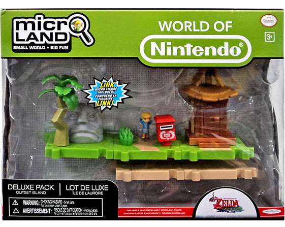 Nintendo Legend of Zelda: The Wind Waker U Micro Deluxe Pack- Outset ...