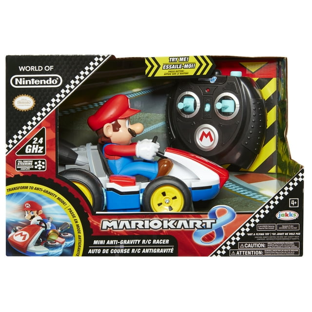 World of Nintendo Mario Kart Mini RC Racer - Remote Control Car Toy ...