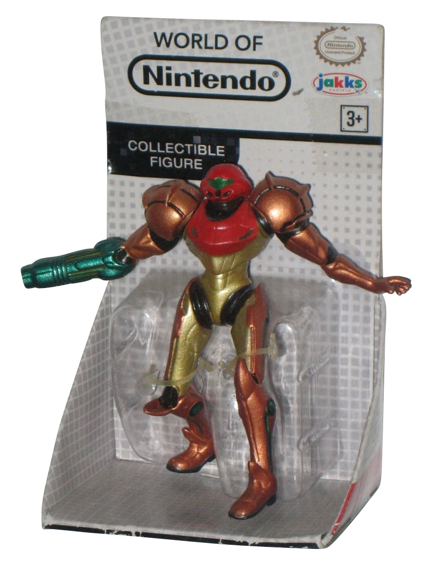 World of Nintendo Metroid Samus (2016) Jakks Pacific Collectible Mini ...