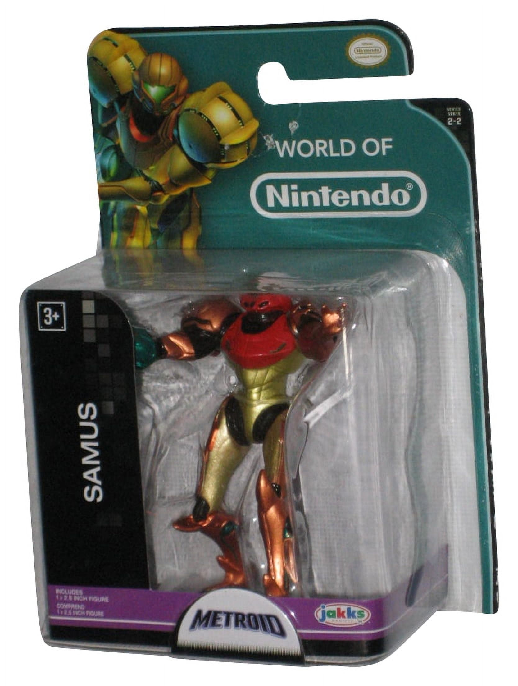 World of Nintendo Metroid Samus Aran (2016) Jakks Pacific Action Figure ...