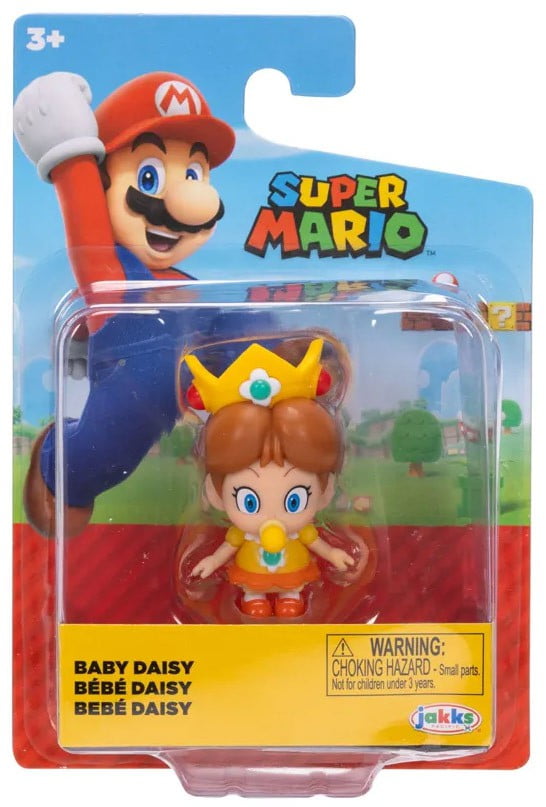 World of Nintendo Baby Daisy 2.5" Mini Figure by Jakks Pacific ...
