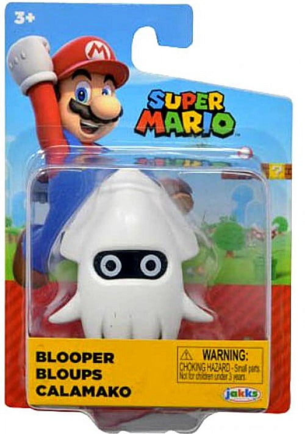 World of Nintendo Super Mario Blooper Mini Figure - Walmart.com