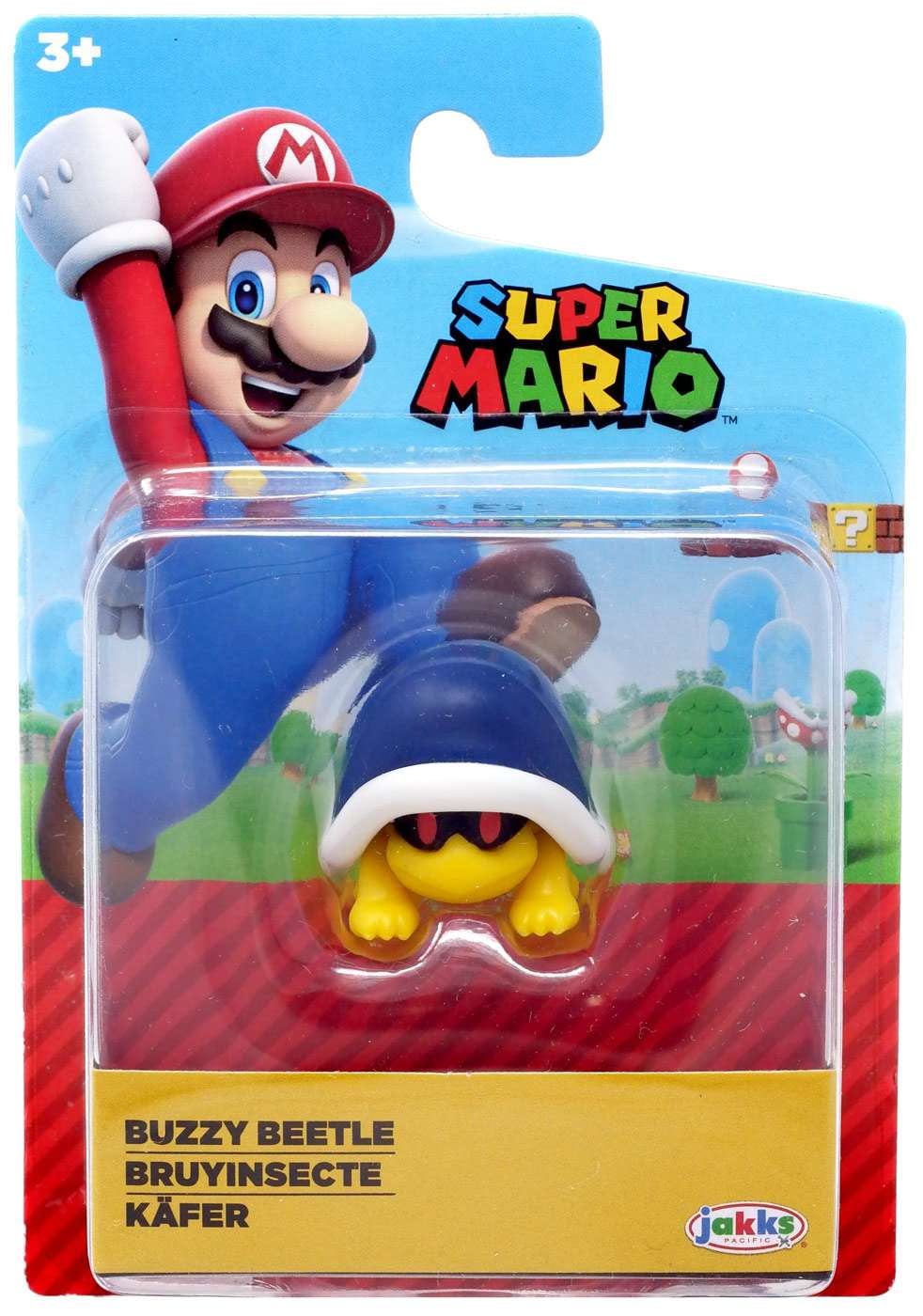 World of Nintendo Super Mario Buzzy Beetle Mini Figure - Walmart.com