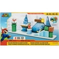 Super Mario Bros, Deluxe Frosted Glacier Playset with Ice Mario Figure ...