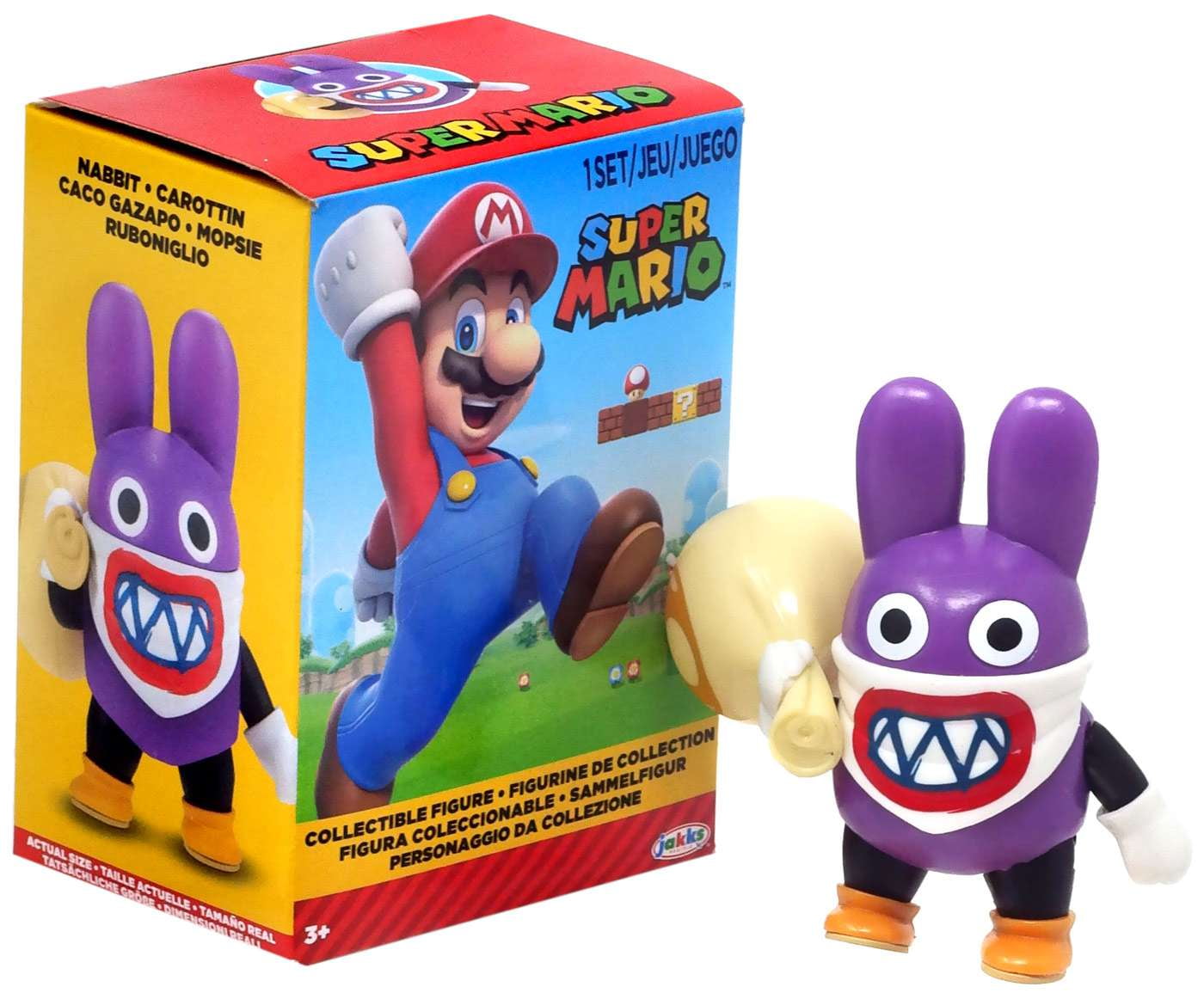 World of Nintendo Super Mario Nabbit Collectible Mini Figure - Walmart.com