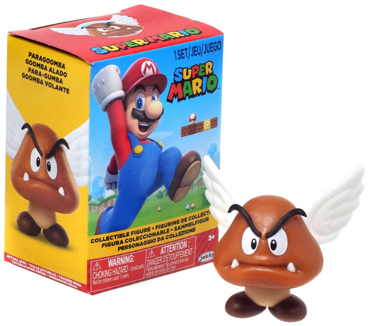World of Nintendo Super Mario Paragoomba Collectible Mini Figure ...