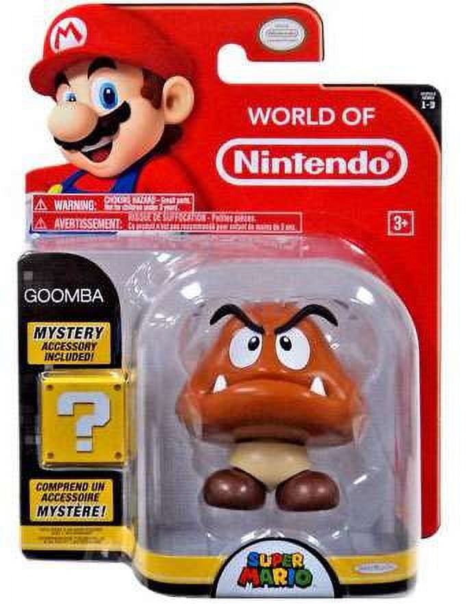 World of Nintendo Wave 17 Goomba Action Figure (Question Block ...