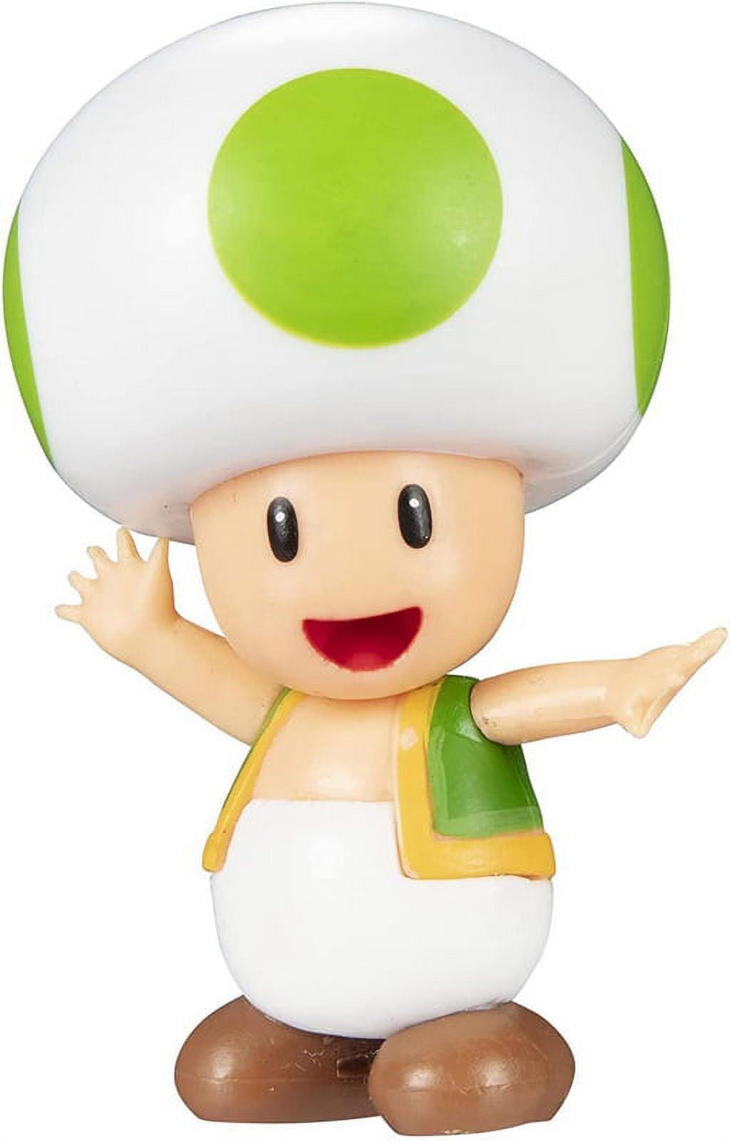 World of Nintendo Wave 31 Green Toad Mini Figure - Walmart.com