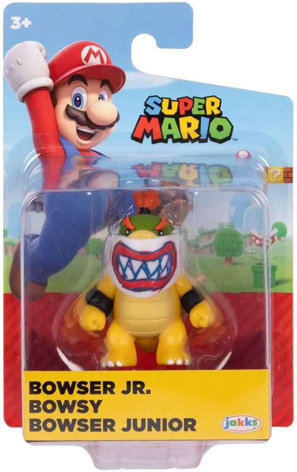 World of Nintendo Wave 41 Bowser Jr Mini Figure (with Mask) - Walmart.com